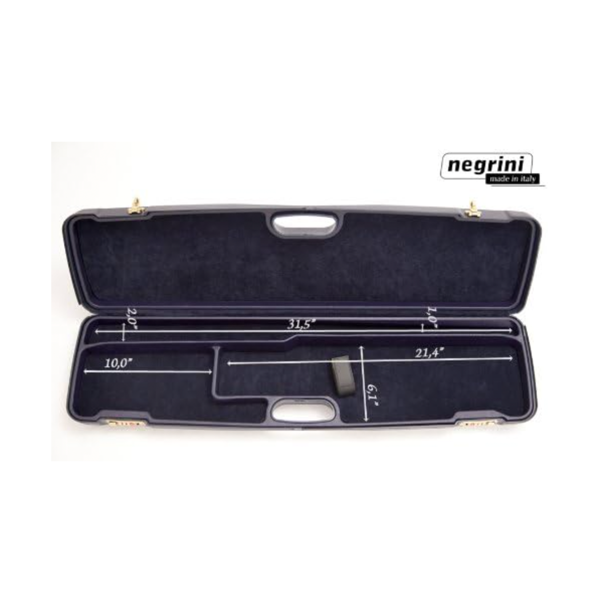 Negrini OU/SxS Shotgun Travel Case - 1605TIBR/F/4790 - Carl Russell and Co
