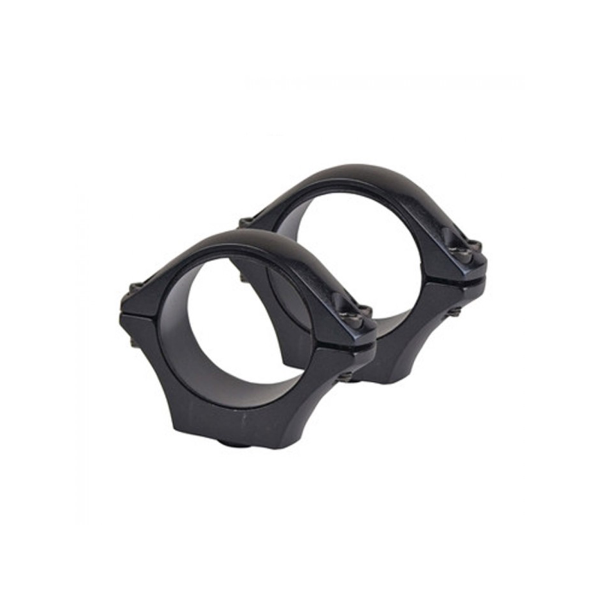 Optilock Scope Rings - 1" Extra Low - Blued - Carl Russell and Co