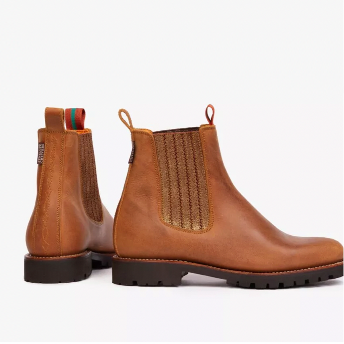 Penelope Chilvers Oscar Leather Boot - Caramel/ Bronze - Carl Russell ...