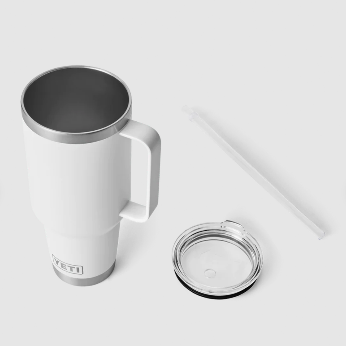 Yeti Rambler 42oz Straw Mug - White - Carl Russell and Co