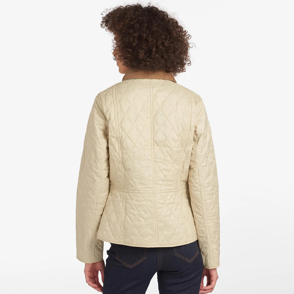 Barbour Summer Liddesdale Quilted Jacket - Pearl - Carl Russell and Co